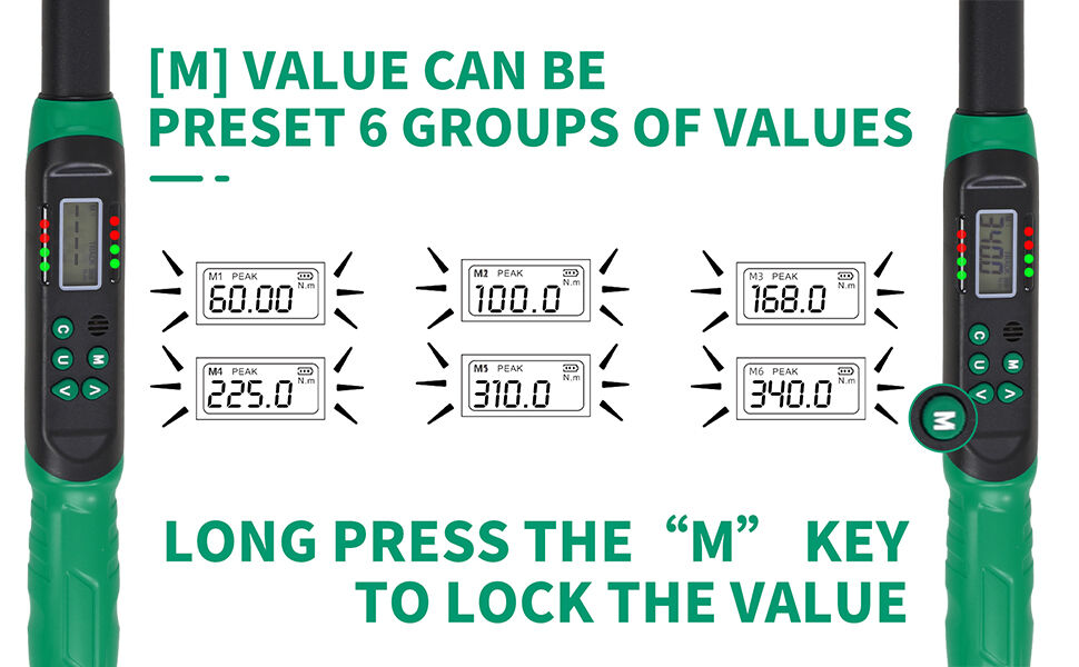 Adjustable Angle Degrees Digital Torque Wrench With High Precision $100 ...