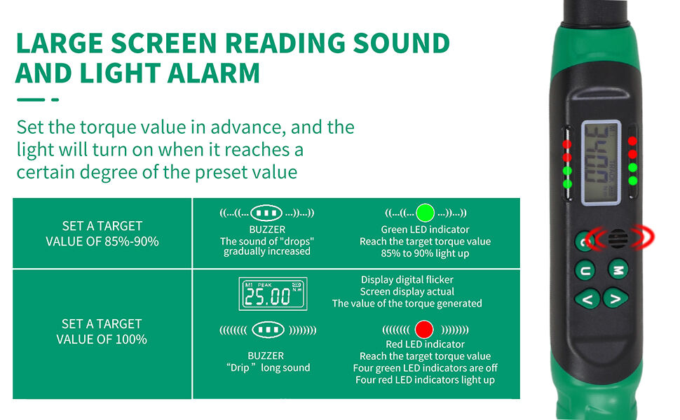 Adjustable Angle Degrees Digital Torque Wrench With High Precision $100 ...