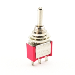 Buy Wholesale China Mts-103 Dpdt Metal Miniature Red Toggle Switch 3 Way 5a Carling Toggle ...