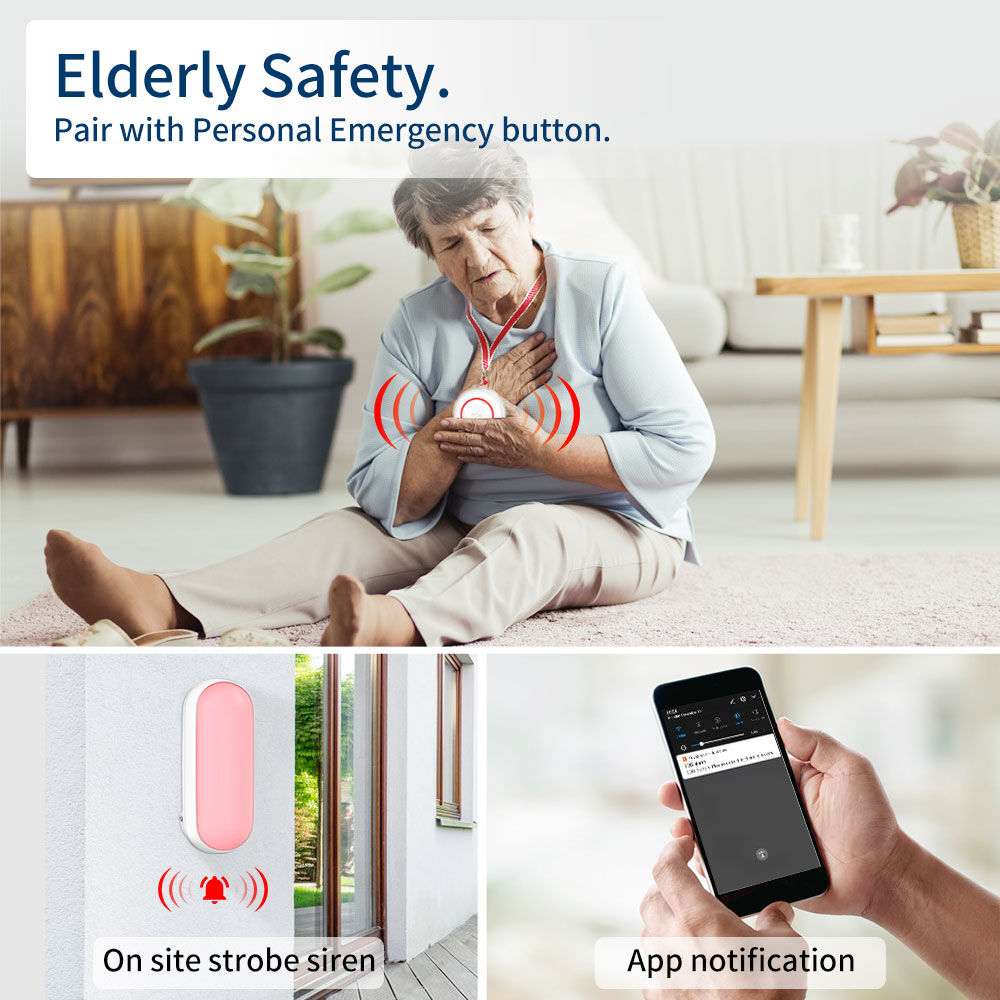 Buy Wholesale China Kerui Wireless Outdoor Strobe Siren Waterproof ...