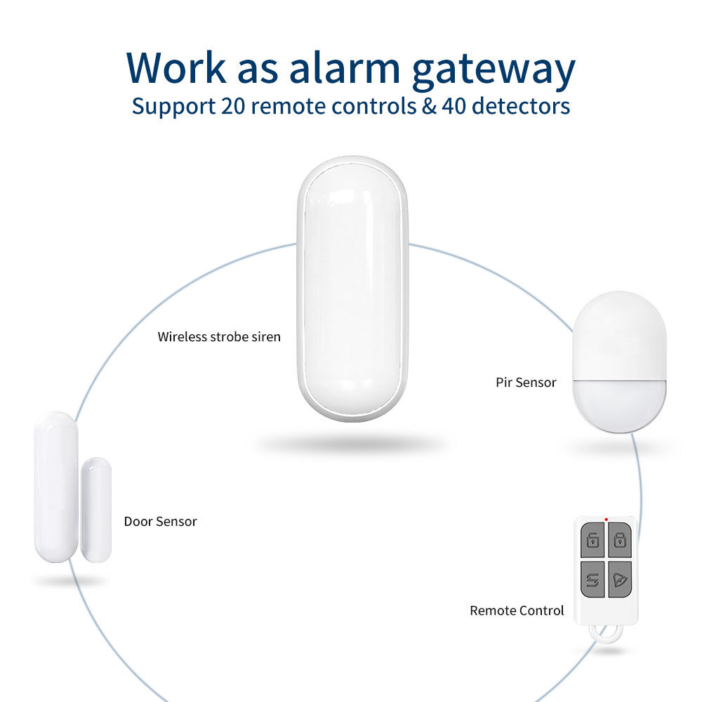 Buy Wholesale China Kerui Wireless Outdoor Strobe Siren Waterproof ...