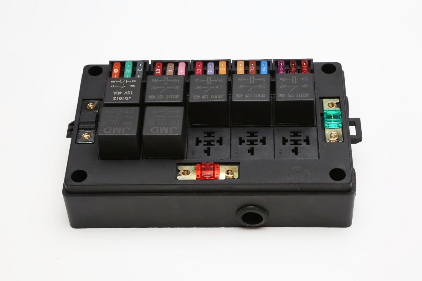 Buy Wholesale China Fuse Relay Box With 15 Slots Fuse Holder And 10 ...