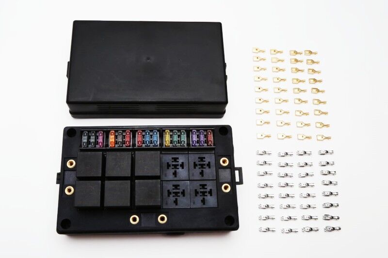 Buy Wholesale China Fuse Relay Box With 15 Slots Fuse Holder And 10 ...