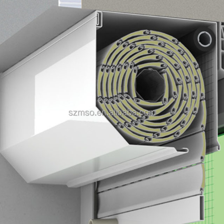 Customized Production Of Aluminum Filled Foam Thermal Insulation Rolling Shutter Window, Safety ...