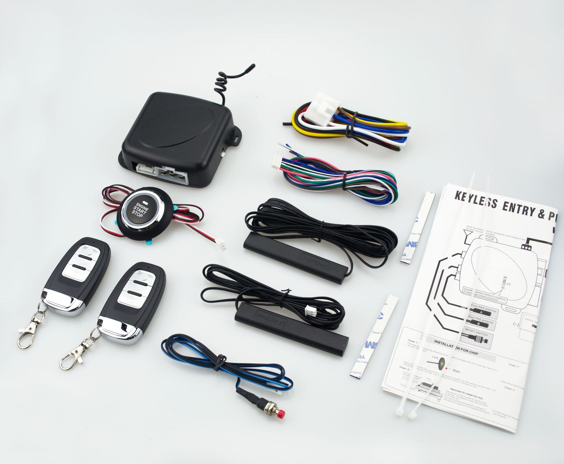 Buy Wholesale China Oem Keyless Entry Push Start System Car Security ...
