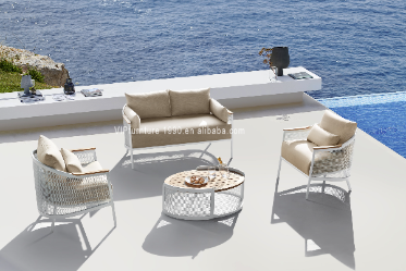 Buy China Wholesale Outdoor Aluminium Garden Sofa Set Restaurant ...