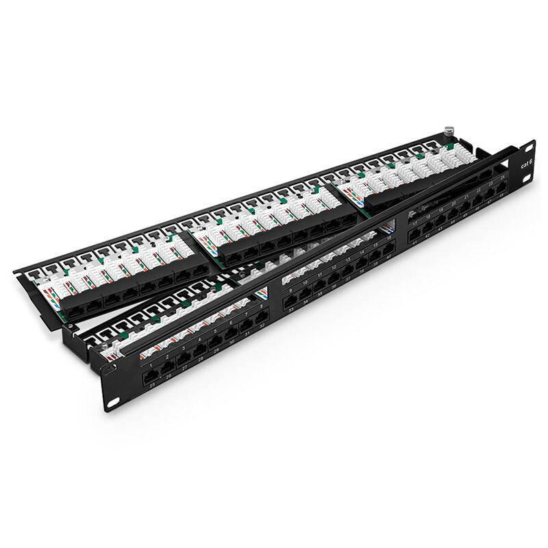 Buy Wholesale China 48-port 1ru Cable Management Bar Included Cat6 110 ...