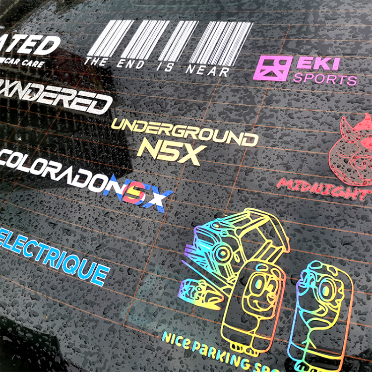 Outdoor Waterproof Uv Resistance Customizable Car Window Lettering ...