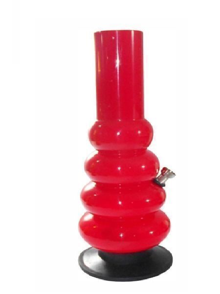 Metier 12 Inch Tall 4 Bulb Acrylic Water Bong Smoking Water Pipe Bong ...