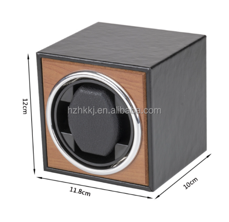 Drop Shipping Watch Boxes & Cases Winder High Quality Luxury Wood Black ...