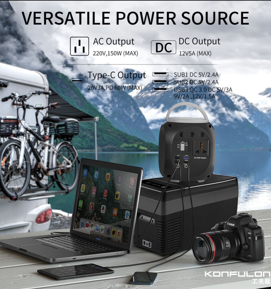 Buy Wholesale China Konfulon 150w Fast Charging Portable Power Packs ...