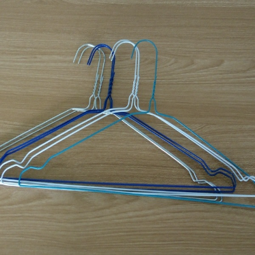 Buy Wholesale China Blue Powder Coated Hanger Wire Hanger For Dry ...