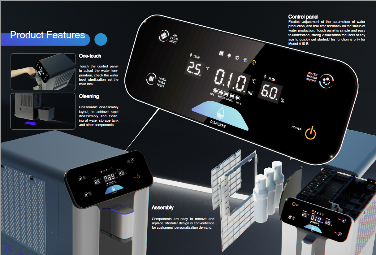 2023 New Home And Office Small Atmospheric Water Generator, Off Grid ...