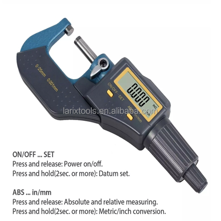 Buy Wholesale China New Product 0-25mm/1"electronic Digital Micrometer ...
