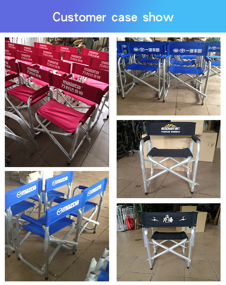 Buy Wholesale China Aluminum Portable Director Beach Folding Chair With ...