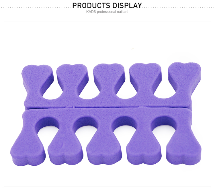 Wholesale Professional Pedicure Toe Separators Soft Foam Bulk Nail ...