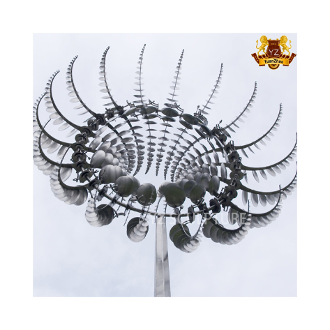Metal Art Perpetual Motion Kinetic Sculpture Magic Large Garden ...