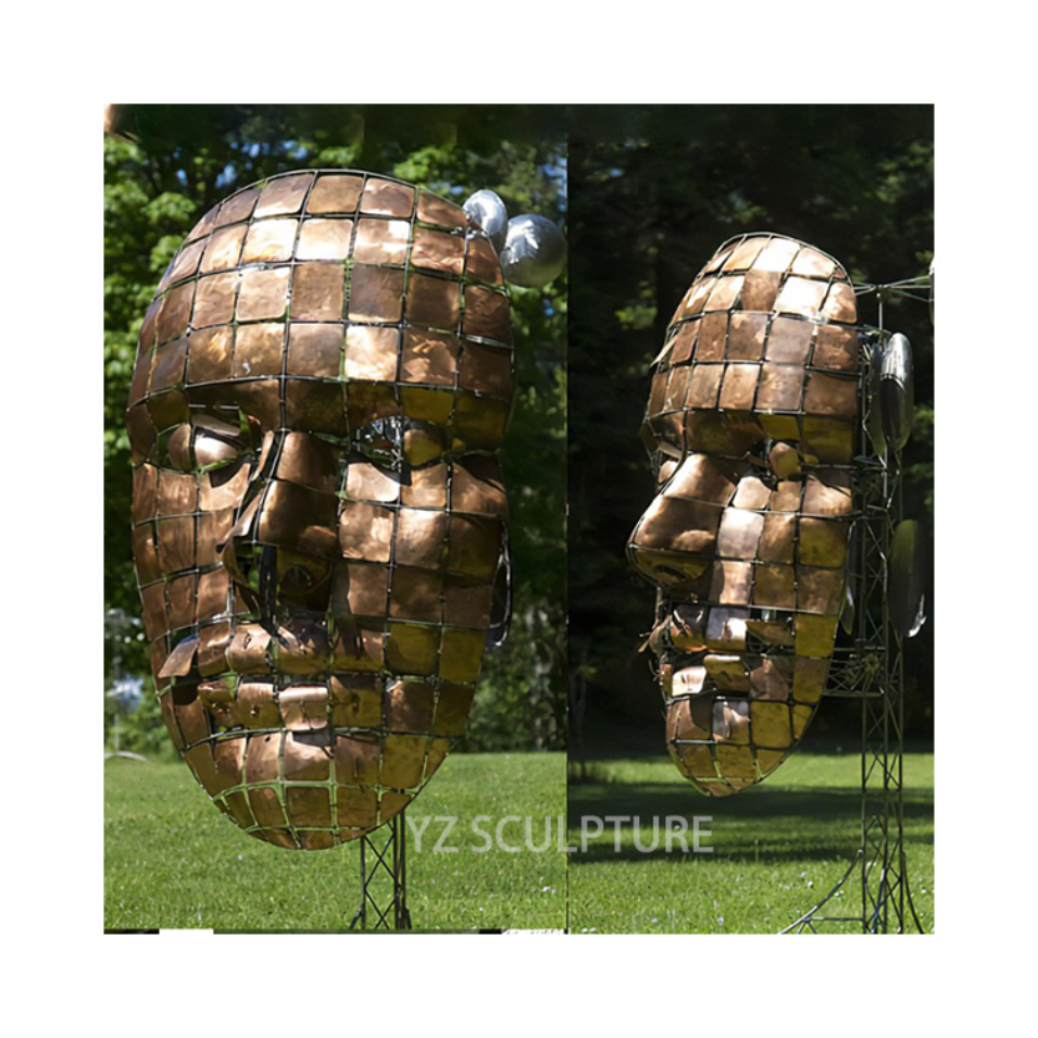 Metal Art Perpetual Motion Kinetic Sculpture Magic Large Garden ...