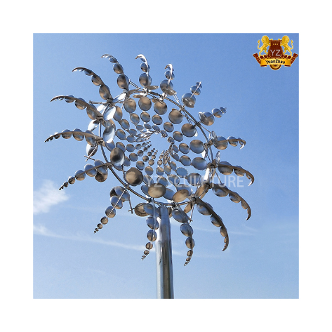 Metal Art Perpetual Motion Kinetic Sculpture Magic Large Garden ...