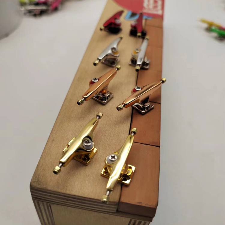 New 34mm Fingerboard Truck Inverted Kingpin For Finger Skateboard ...