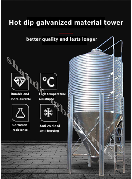 Buy Wholesale China Poultry Farm Use Automatic Chicken Feed Pellet Silo ...