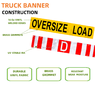 Bulk Buy China Wholesale Reversible Canadian D/oversized Load Sign Made ...