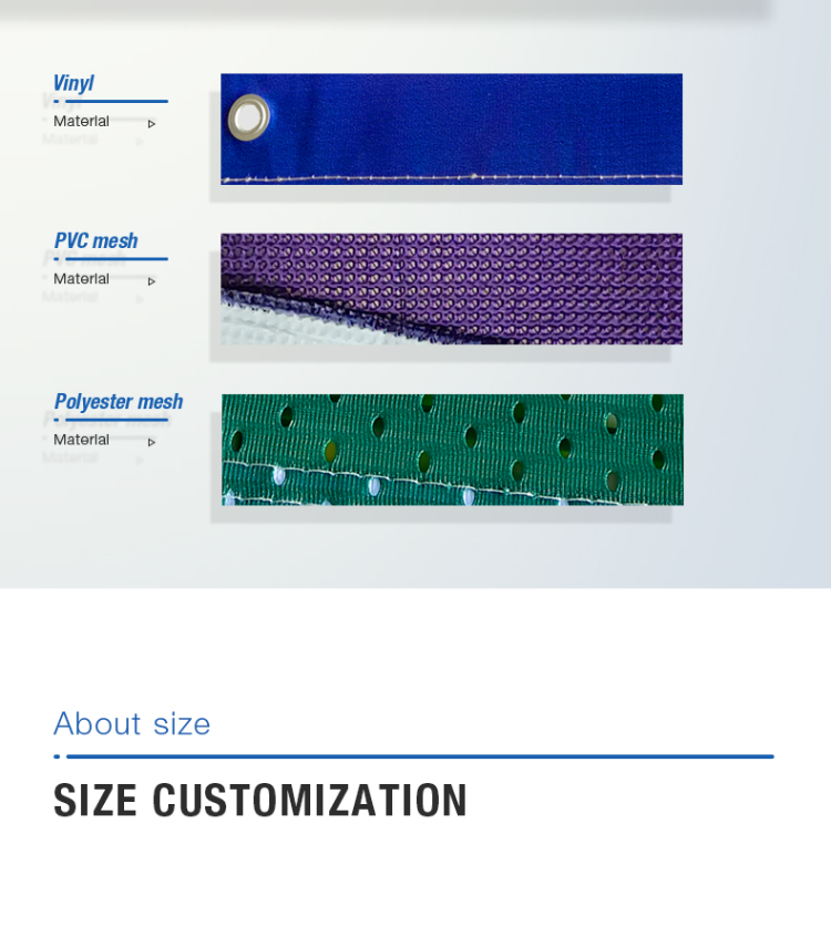 Buy Wholesale China Mesh Pvc Hang Banners Fence Scrim Vinyl Banner ...