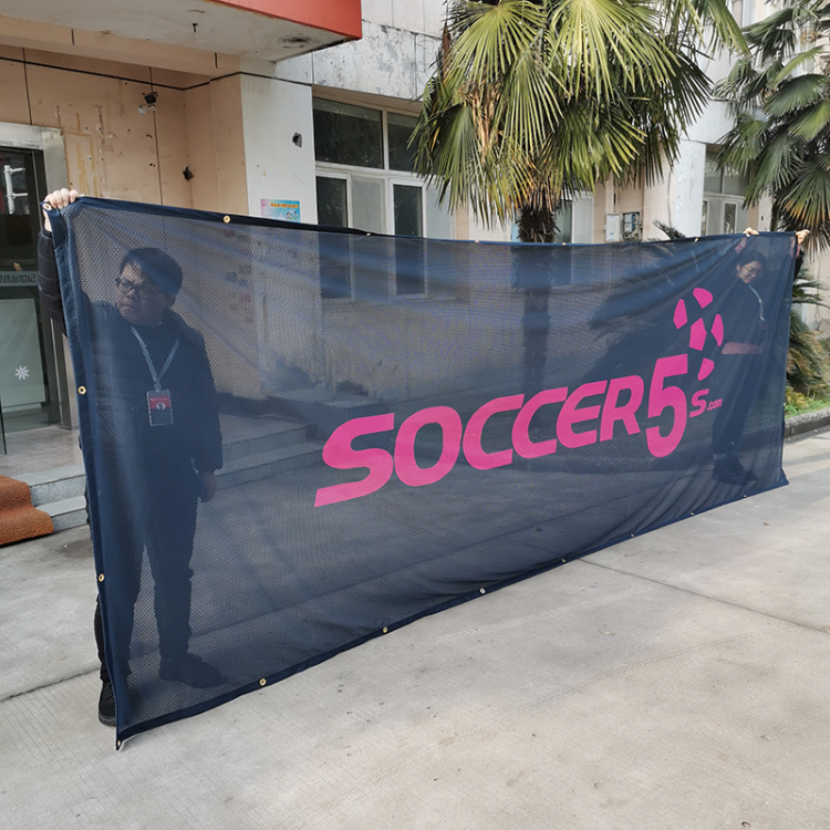 Buy Wholesale China Mesh Pvc Hang Banners Fence Scrim Vinyl Banner ...