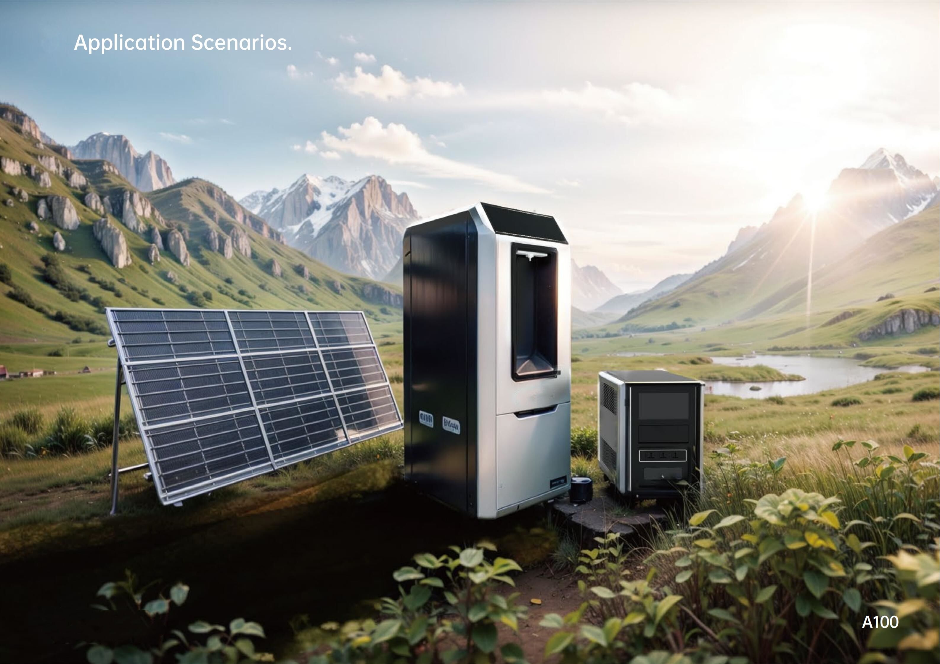 100l/d Solar Atmospheric Water Generation System - China Wholesale ...