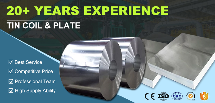 China Supplier High Quality Tin Plate Food Grade Tin Coil Electrolytic ...