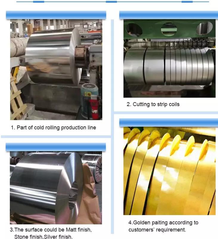 China Supplier High Quality Tin Plate Food Grade Tin Coil Electrolytic ...