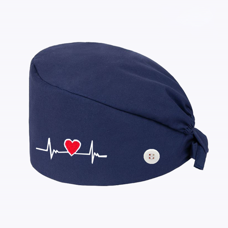 Buy China Wholesale 2022 Love Embroidery Surgical Cap For Doctor Nurse ...