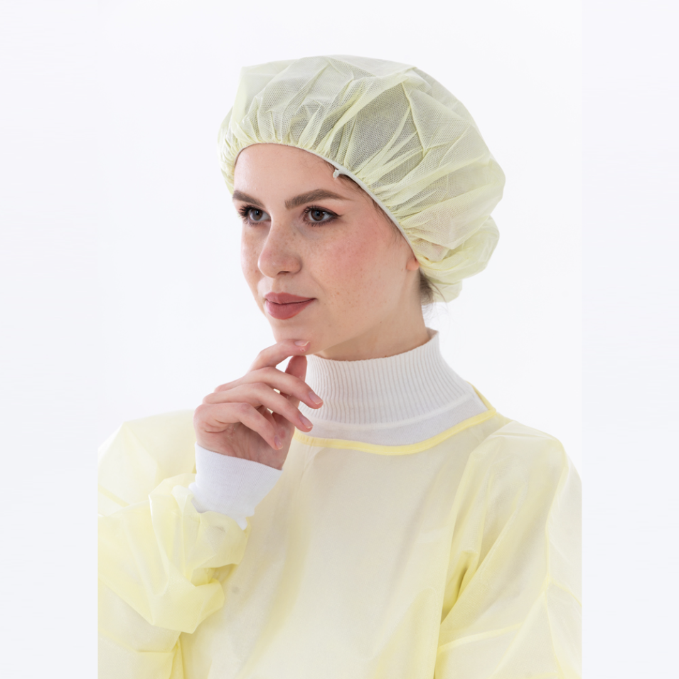 Anti Dust Waterproof Sms Pp Pe Spa Shower Cap Disposable Non-woven ...