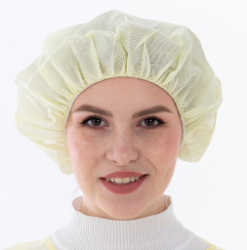 Anti Dust Waterproof Sms Pp Pe Spa Shower Cap Disposable Non-woven ...