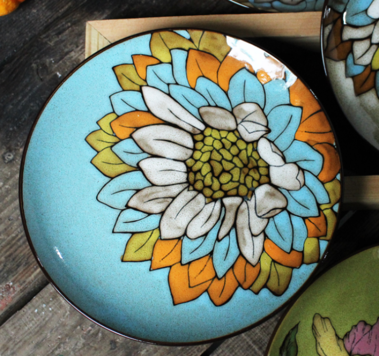 Buy Wholesale China 8" Creative Ceramic Plate With Assorted Design ...