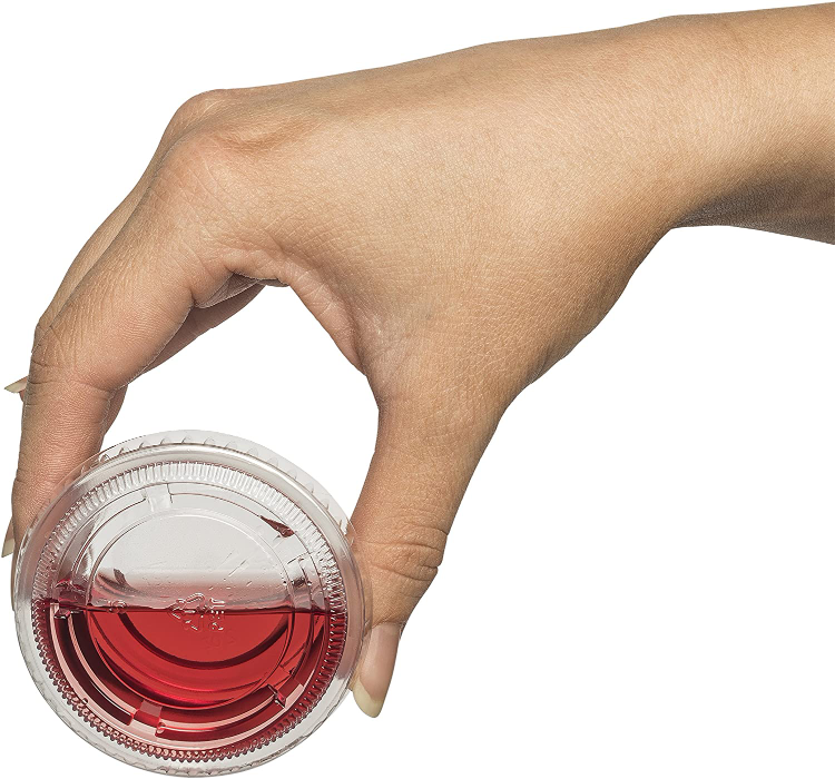 4oz Jello Shot Cups Condiment Pudding Cups Sauce Dipping Salad Dressing ...