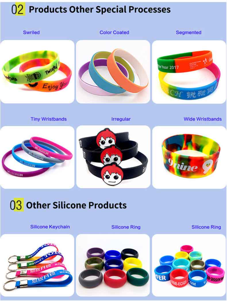 Buy Wholesale China Custom Rubber Silicon Snap Band Wristband Cute ...