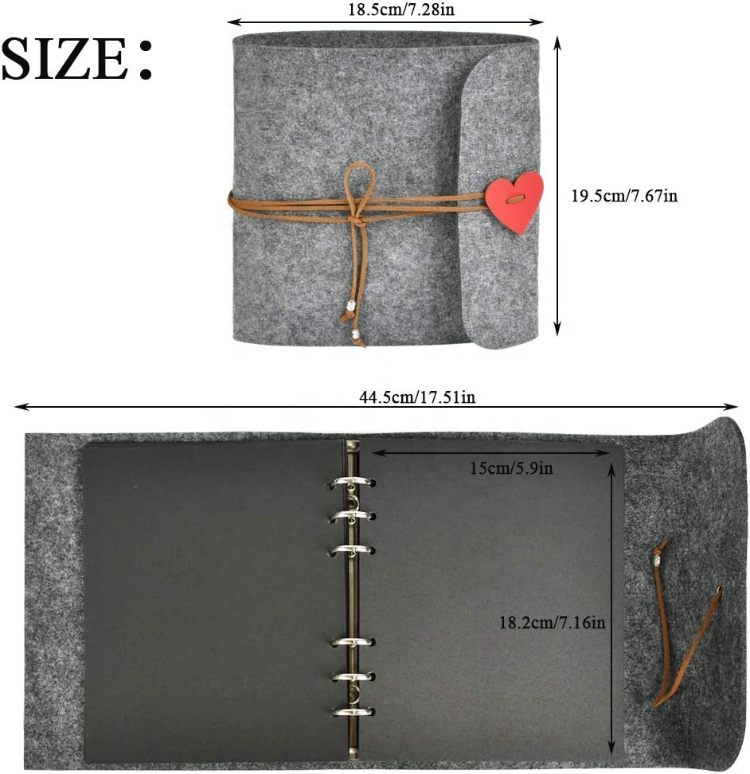 Buy Wholesale China Personalized Felt Self Adhesive Scrapbook Photo ...