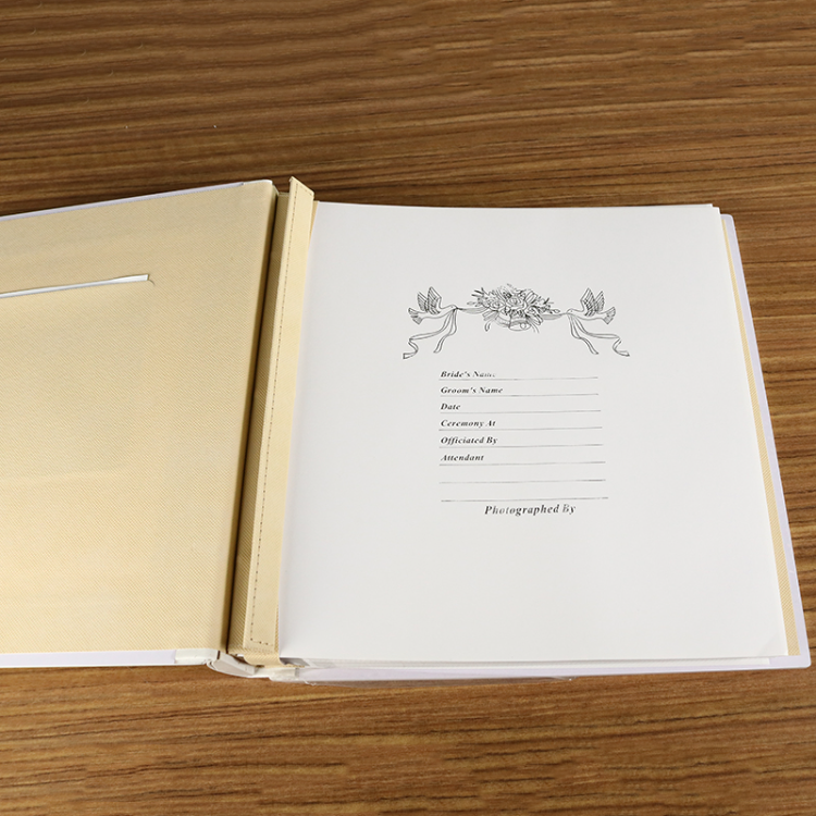 Refillable Scrap Book Photo Albums Gold Color Acrylic Wedding Photo ...