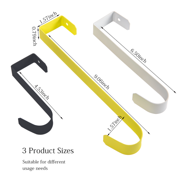 Buy Wholesale China Cool Style Modern Metal Hooks Black Robe Handles ...