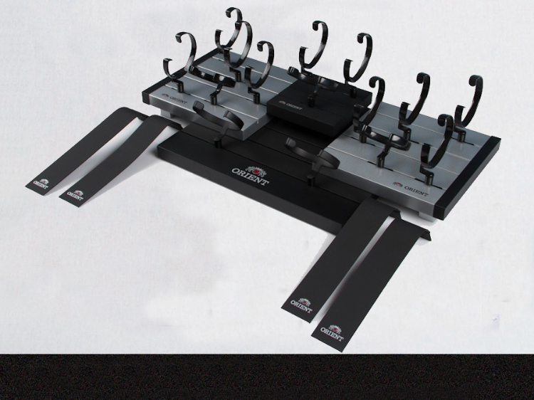 Luxury Custom Mdf Wooden Plastic Wood Wrist Timepiece Black Mens Tray ...