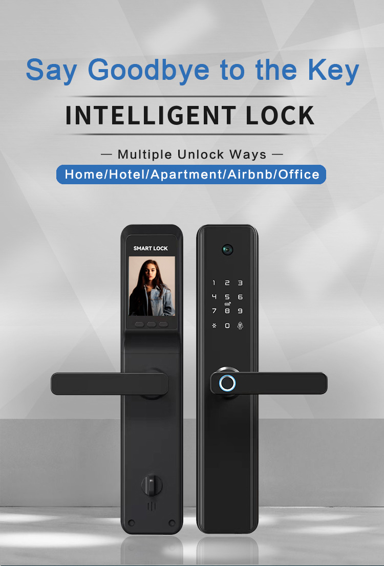 Buy Wholesale China Tuya Wifi App Smart Cat Eye Door Lock Automatic ...