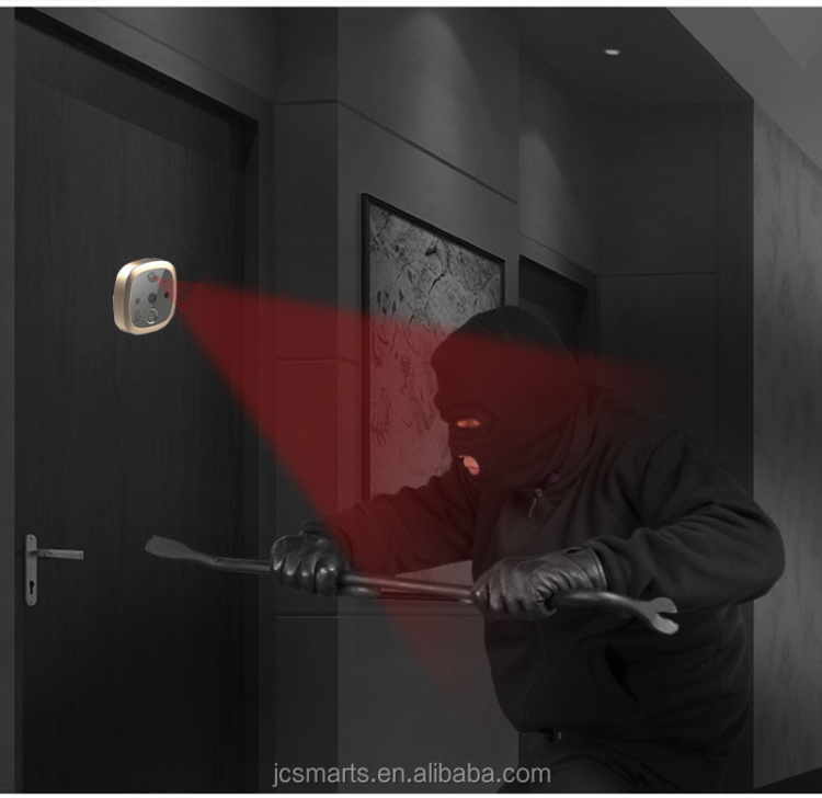 Exitec Digital Door Viewer Magic Eye Door Fisheye Camera With Ir ...