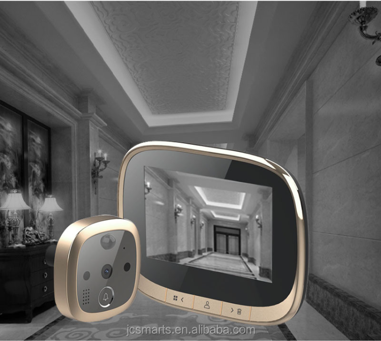 Exitec Digital Door Viewer Magic Eye Door Fisheye Camera With Ir ...