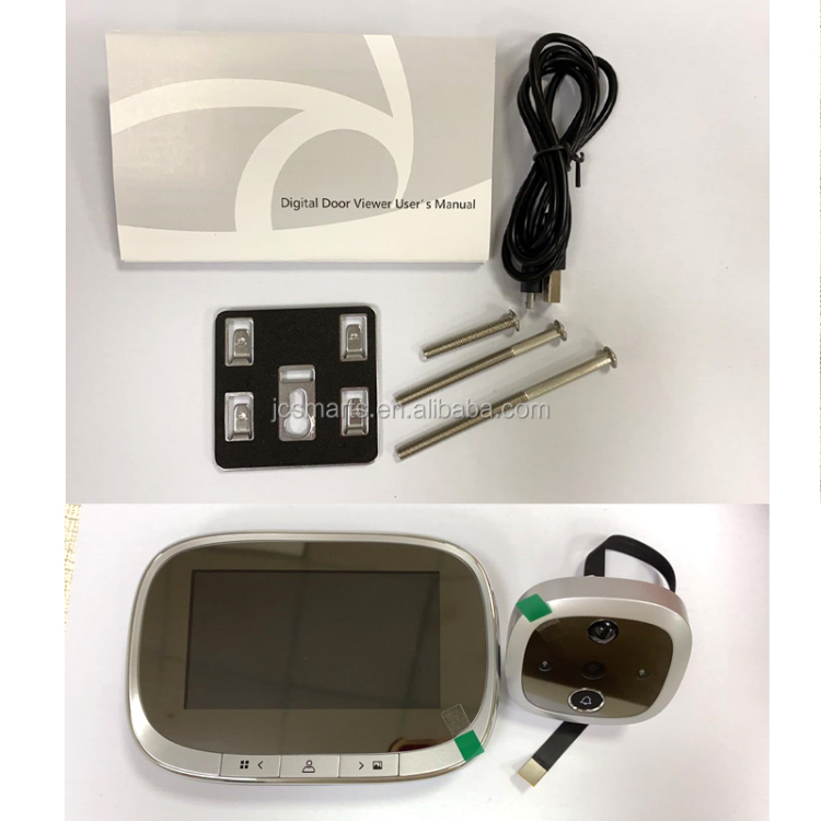Exitec Digital Door Viewer Magic Eye Door Fisheye Camera With Ir ...