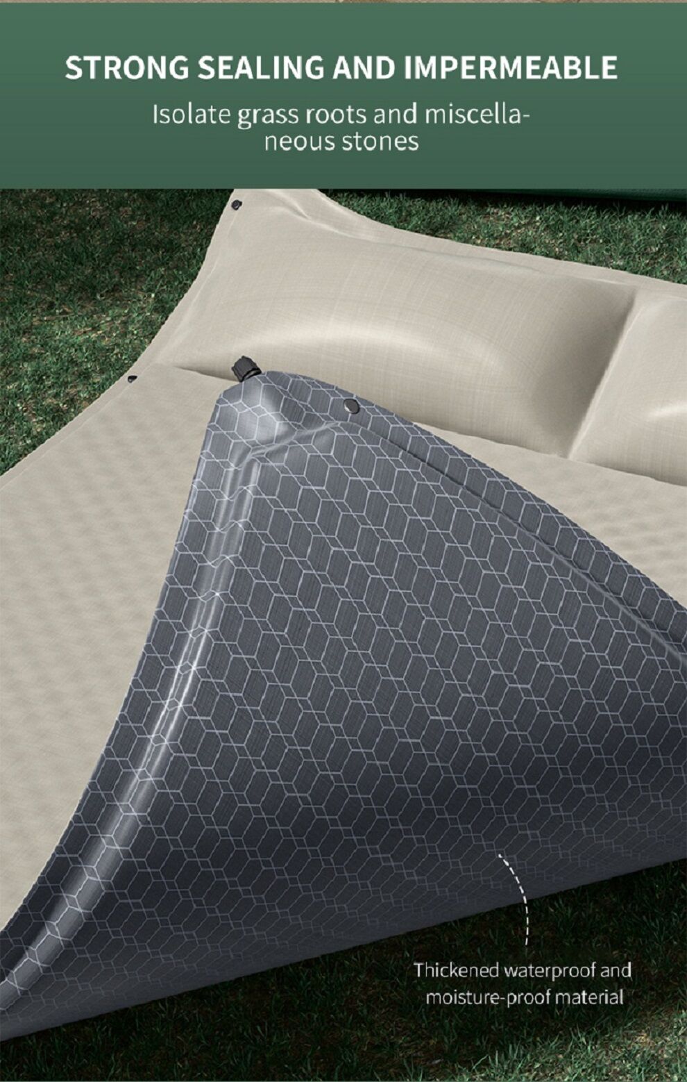 Buy Wholesale China New Sponge Auto-inflation Inflatable Mattress For ...