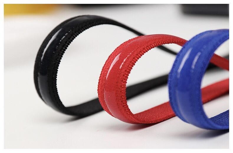 Colorful 10mm Non-slip Silicone Elastic Band 3mm Silicone Coating ...