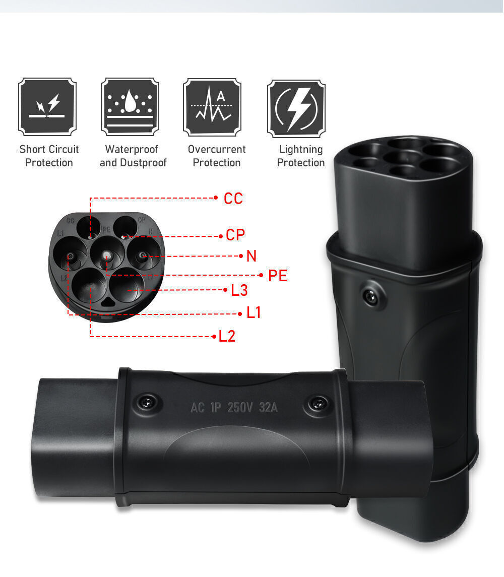 Buy Wholesale China Wholesale Ev Charging Adapter Type 1 Type 2 Ccs1 Ev ...
