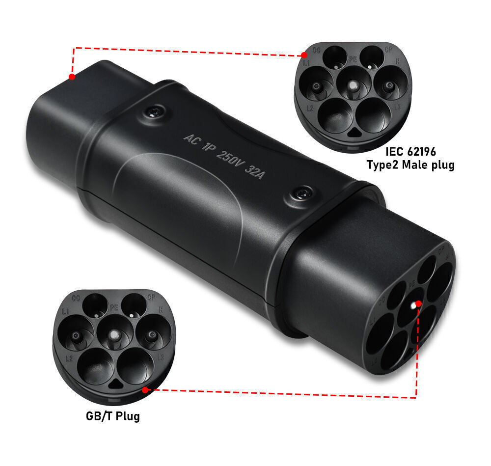 Buy Wholesale China Oem Ccs1/ccs2 To Gbt Ev Charger Adapter Adapter Dc ...