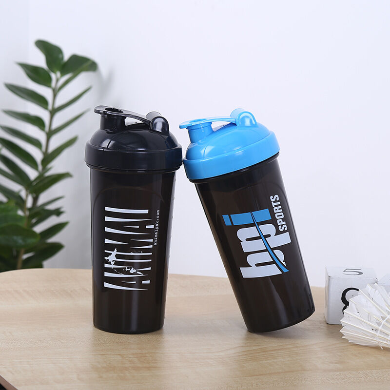 Factory Direct High Quality China Wholesale 600ml Shaker Bottle Leak-proof Screw-on Lid ...